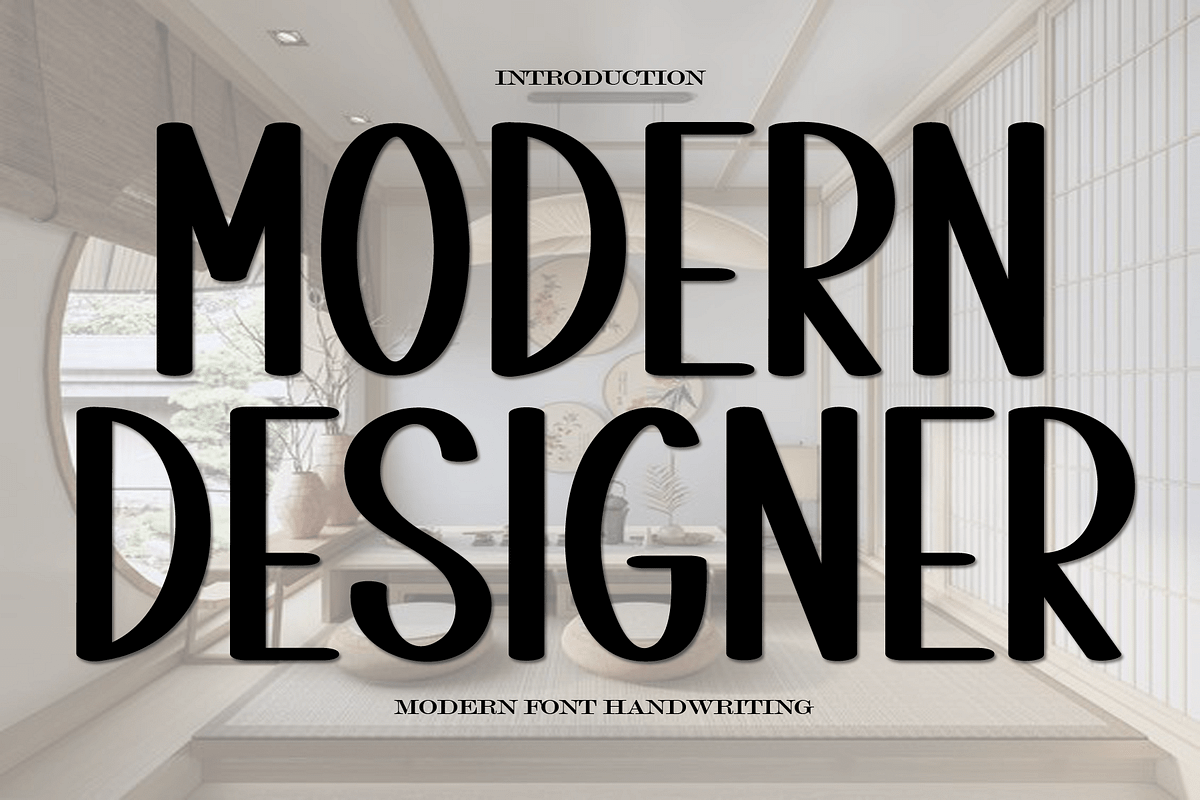 Modern Designer Font - Teachinnovator - Medium