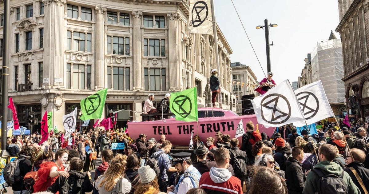 Extinction Rebellion: Heading towards ‘Extinction’? | by media musing | Medium