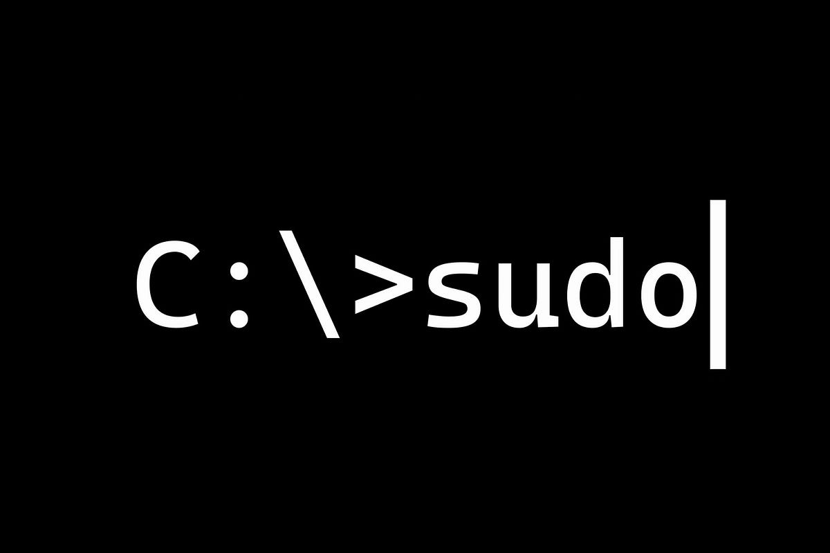 Microsoft Introduces Sudo Command to Windows 11 | by Yash Bhaskar | Medium