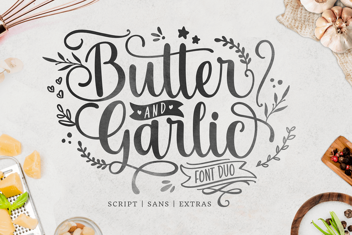 Butter and Garlic Font | by Lilyluminary | Jun, 2024 | Medium