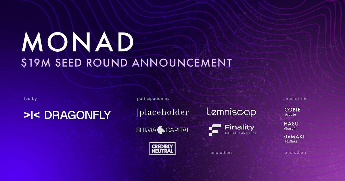 An early peek into Monad, a $19 million new blockchain project | by 0xAnn | Crypto 24/7 | Medium