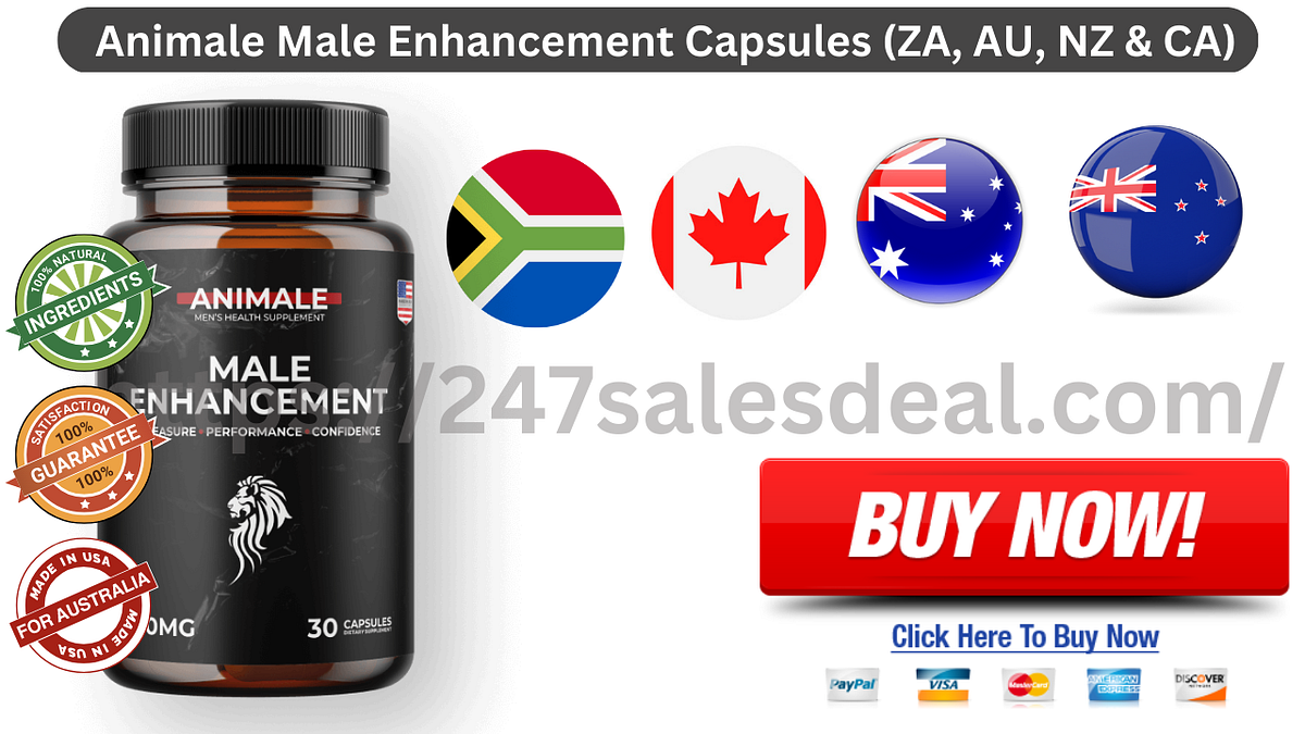 Animale Male Enhancement South Africa (AU, NZ, ZA & CA) Reviews | by ...