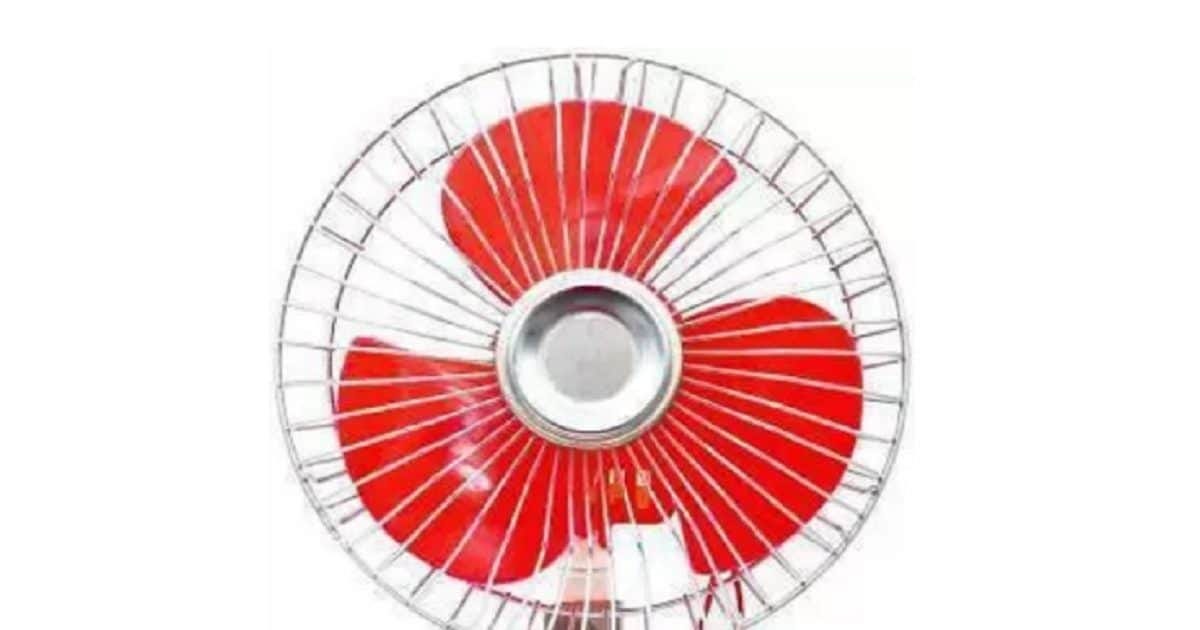Fan that runs for hours without electricity, if installed in the ...