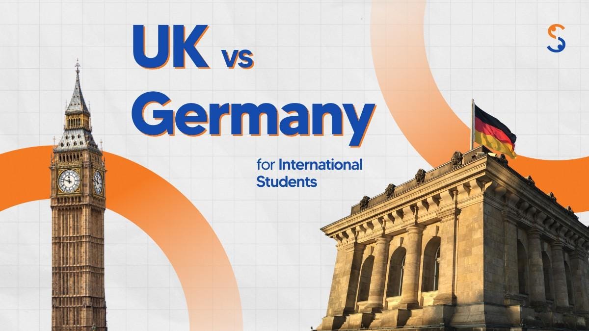 UK vs Germany for International Students - shuraa education - Medium