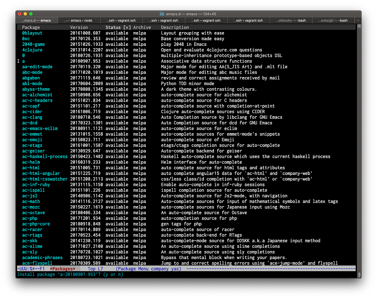 [Emacs-5] 套件管理及基本設定. Emacs 套件管理 | by Jerry Hsieh | Medium