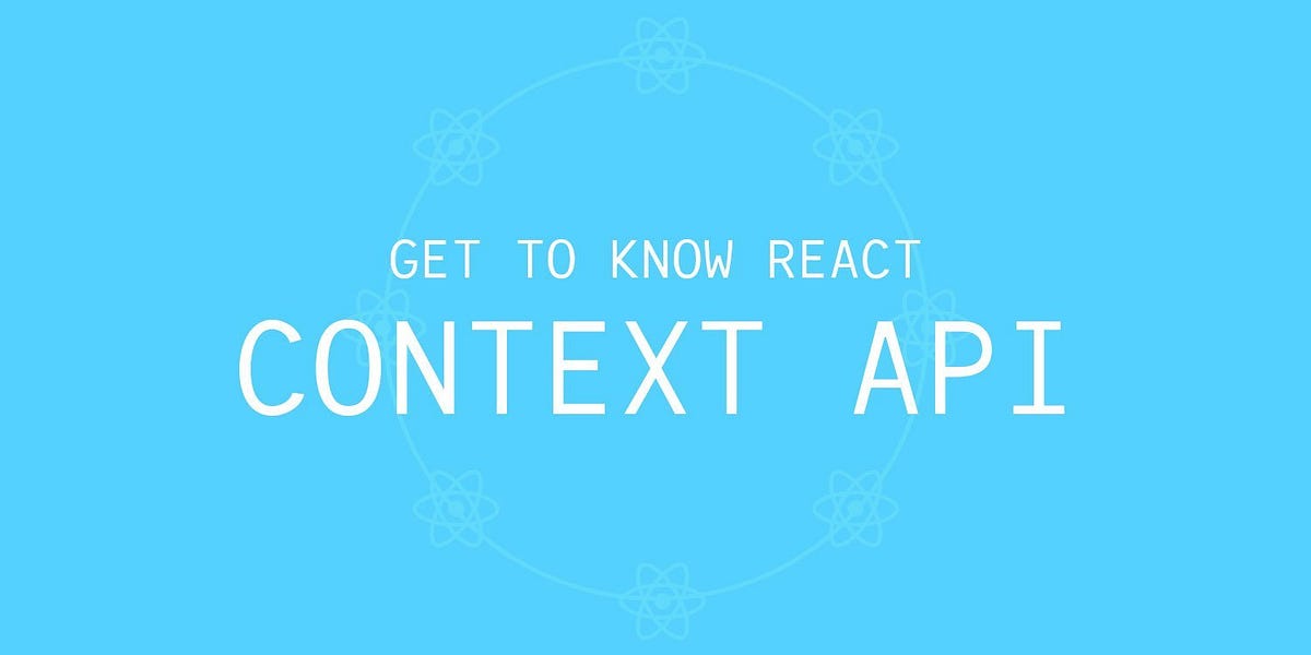 A beginner introduction to React Context API | by Md. Sazzadul Islam ...