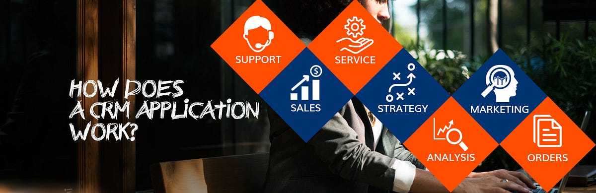How does a CRM Application works? | by Aryvart CRM | Medium