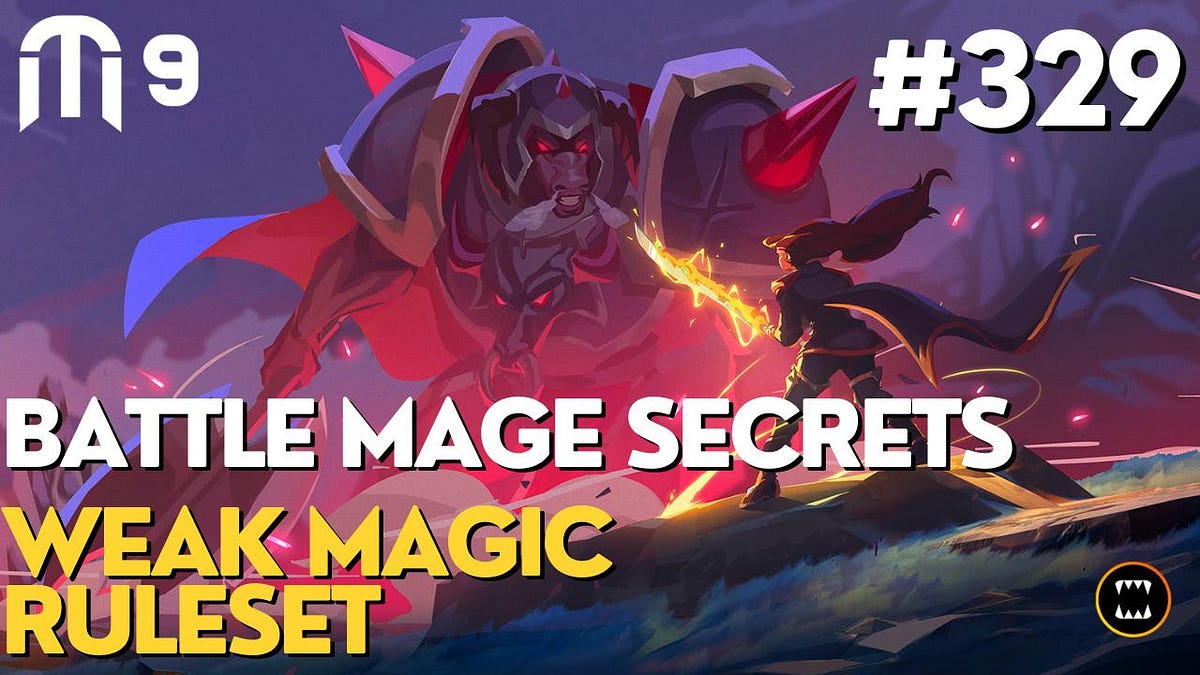 Weak Magic Ruleset Battle Mage Secrets | Splinterlands #329 | by ...