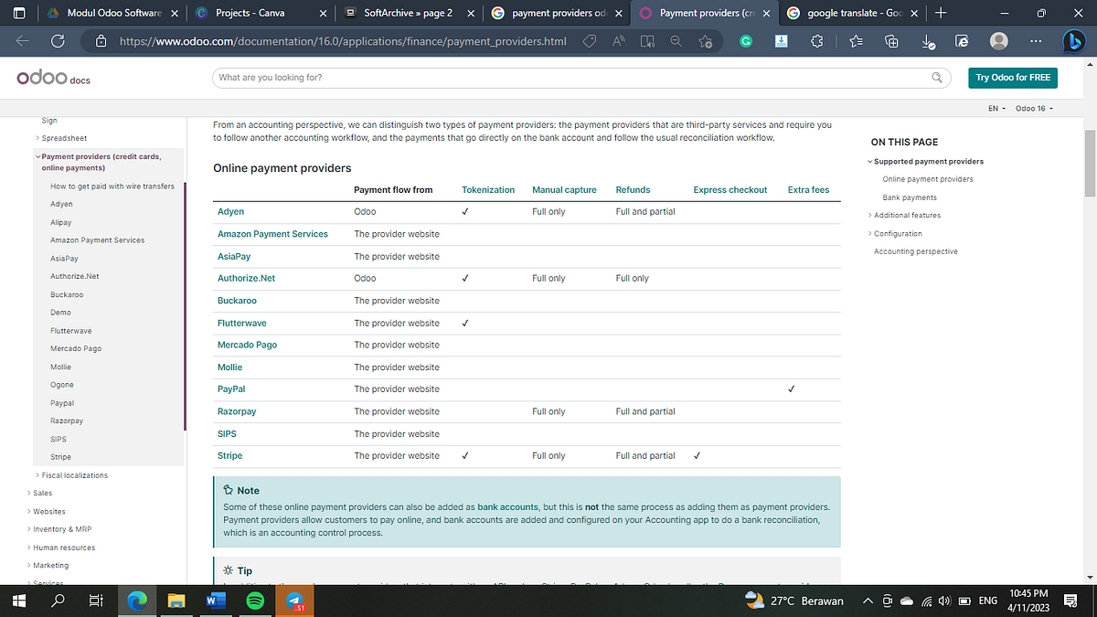 Odoo 16 — Modul Website dan E-Commerce (Payment Providers Setup ...