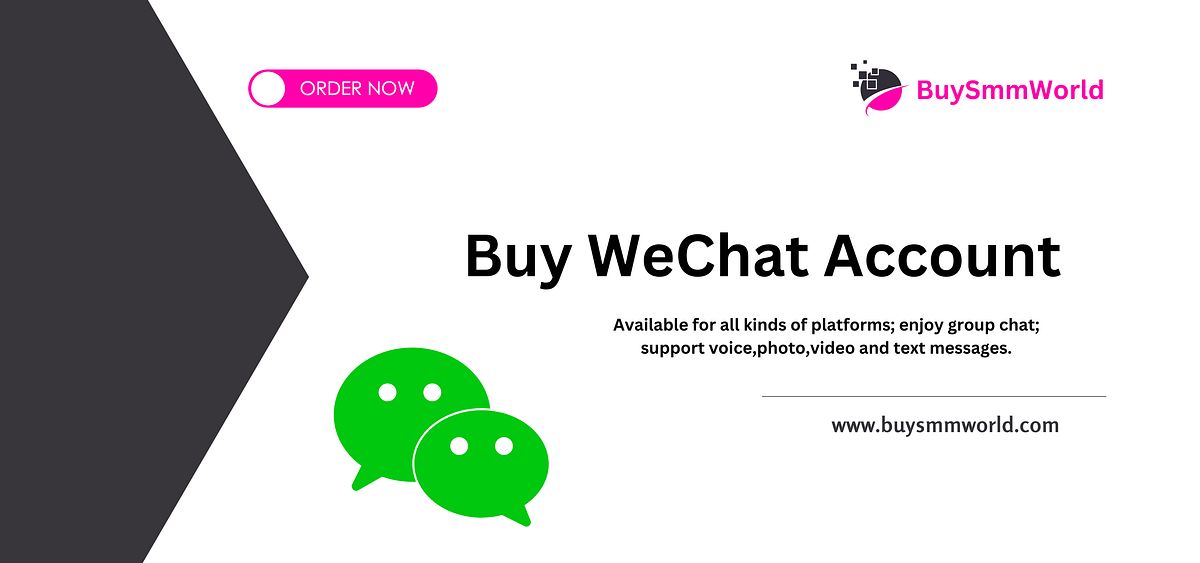 Buy WeChat Account. WeChat accounts are used for a variety… | by somay ...