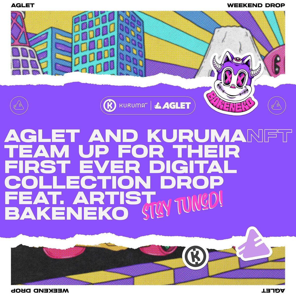 KurumaNFT x Bakeneko drop this weekend! | by Aglet | Aglet