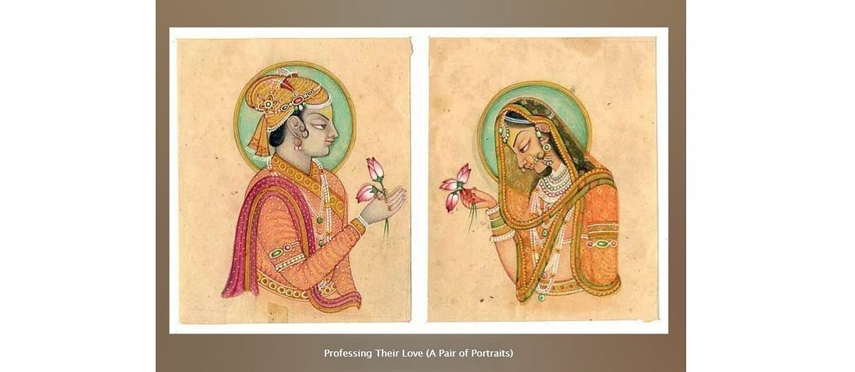 Love in Indian Paintings: The Many Expressions of Prema, Sringaar and ...