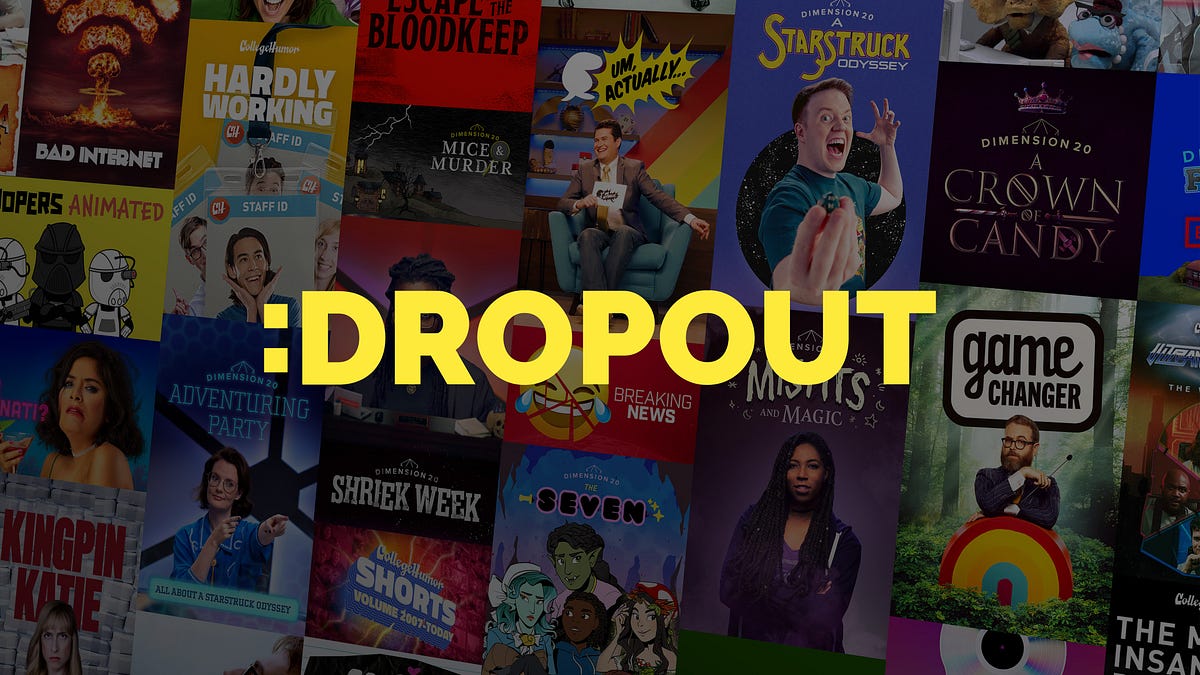 Redesigning Dropout: UX/UI Tweaks for Uninterrupted Comedy Gold | by ...