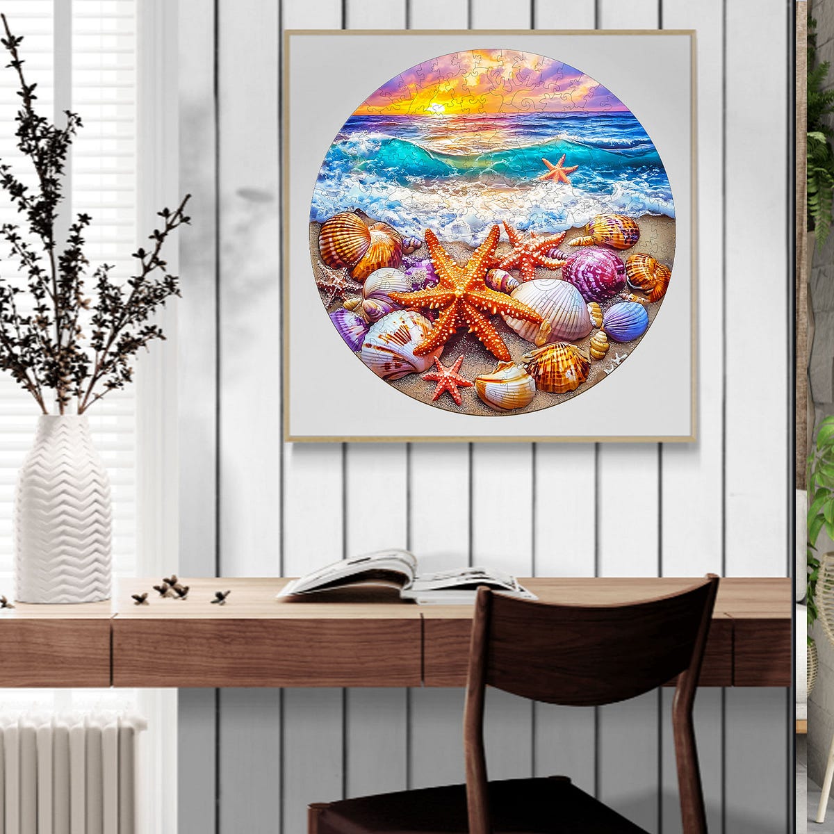 How Can This Stunning Starfish and Seashell Puzzle Bring Peace to Your ...