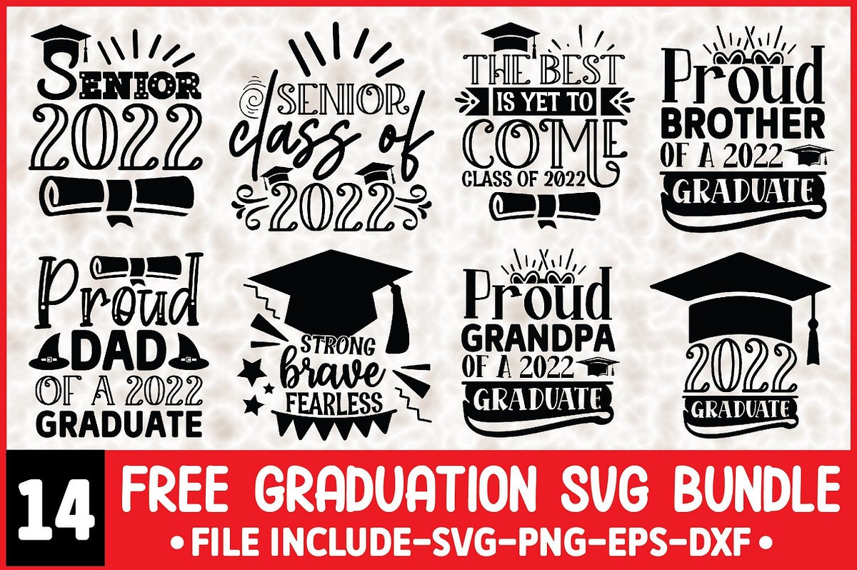 Free Graduation SVG Bundle Free Download | by Vectorverve | May, 2024 ...