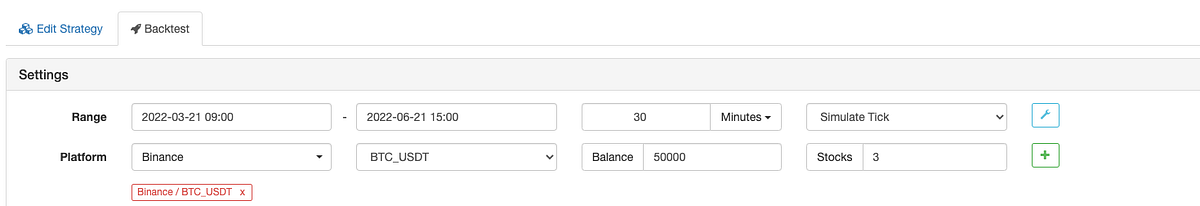 avaScript strategy backtesting is debugged in DevTools of Chrome ...