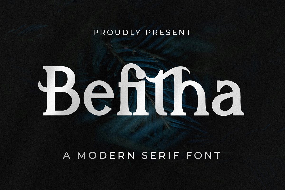 Befitha Font | by Sophiaspectra | Apr, 2024 | Medium