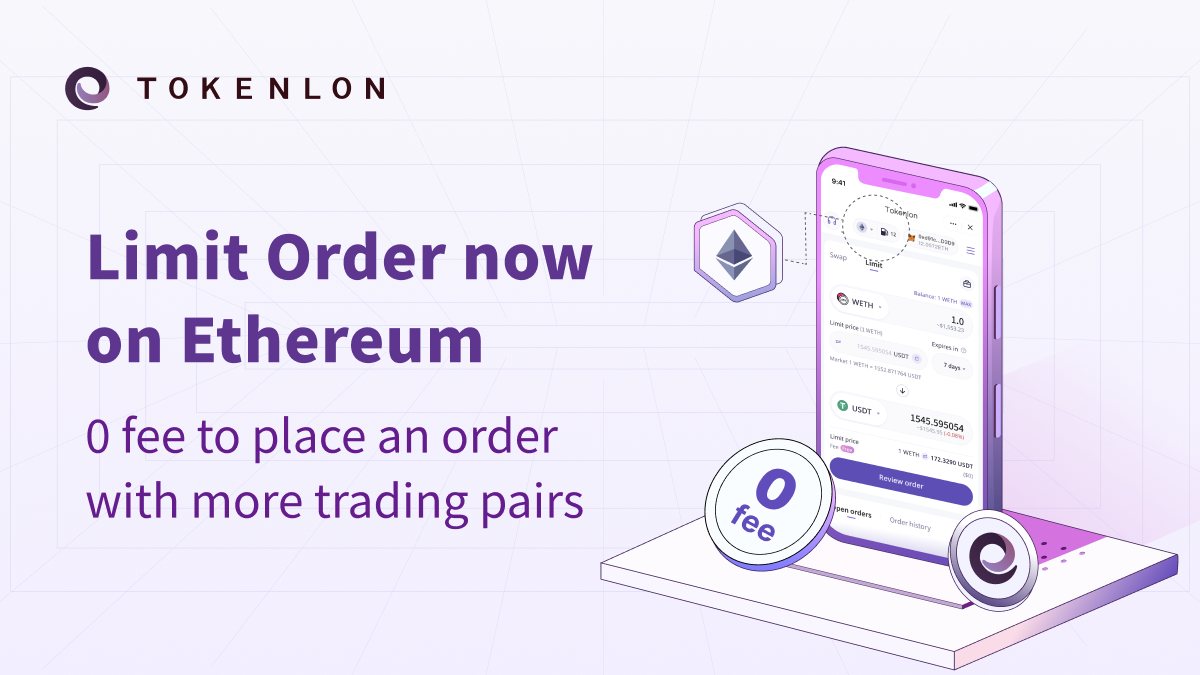 Place Your Limit Order On Ethereum Using Tokenlon | by Tokenlon DEX | Tokenlon | Mar, 2023 | Medium