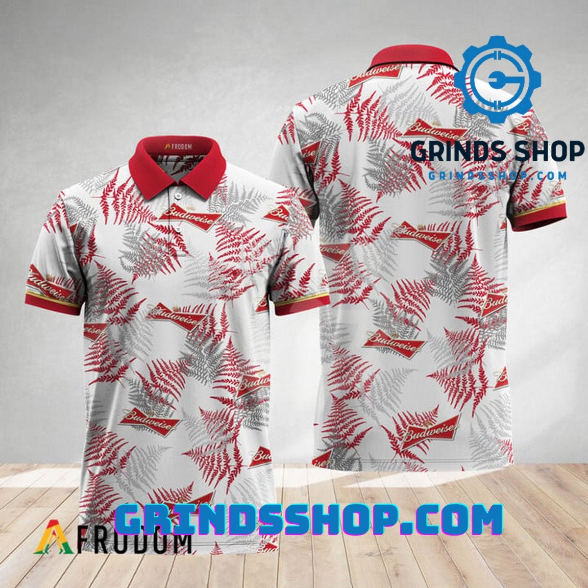 Summer Breeze Budweiser Beer Polo Shirt | by Mixmaperbo | Medium