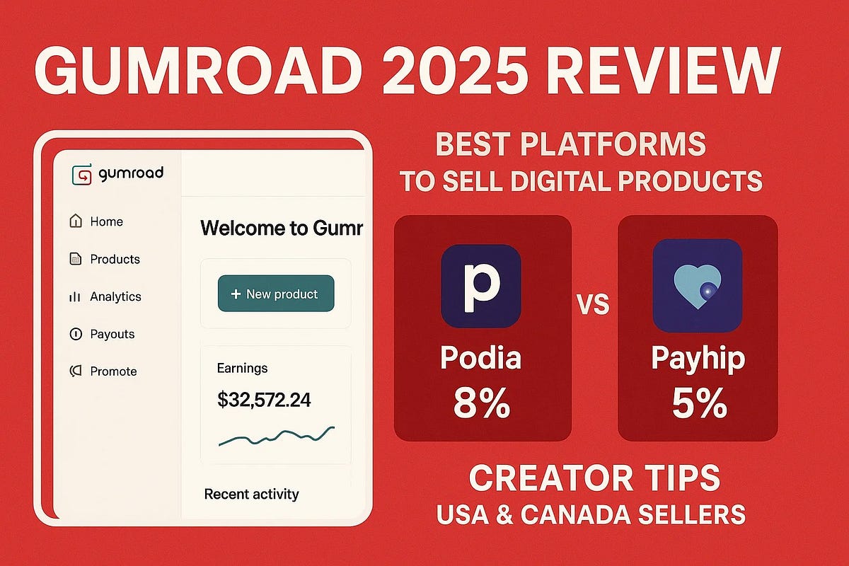 Gumroad 2025 Review: Best Platforms To Sell Digital Products & Gumroad ...
