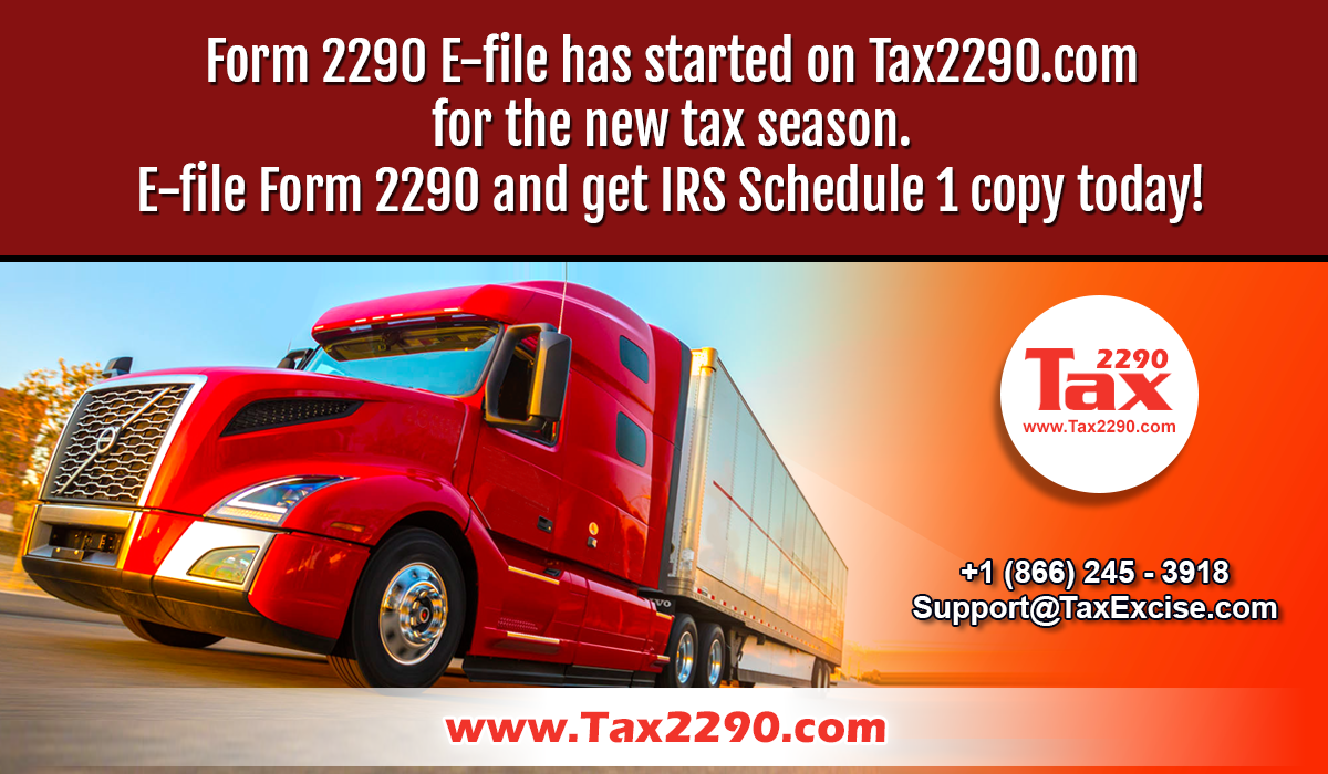 E-file Form 2290 HVUT for the New Tax Season on Tax2290.com | by ...