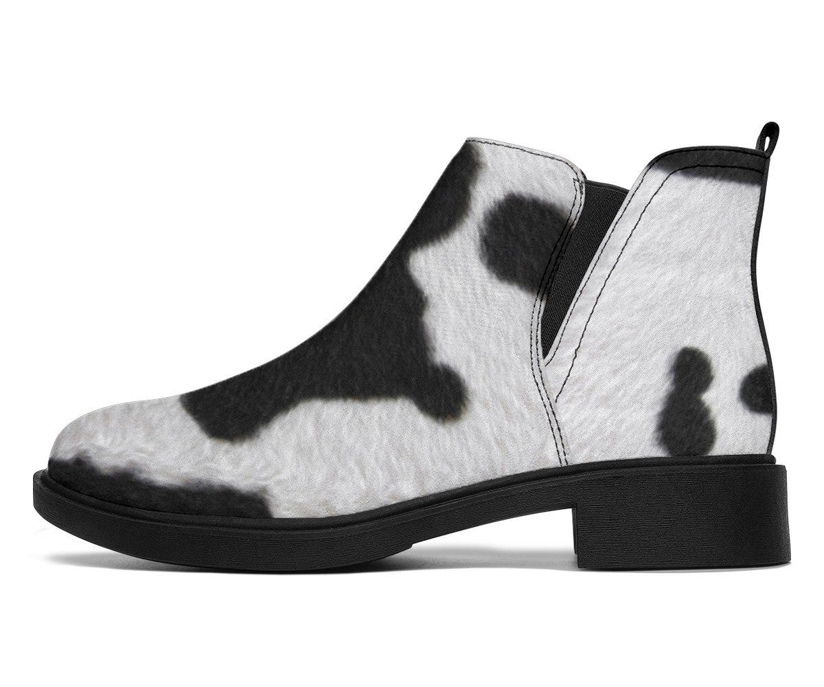 Cowhide Cow Print Booties Official Merch CL1211 - The Cow Print ...