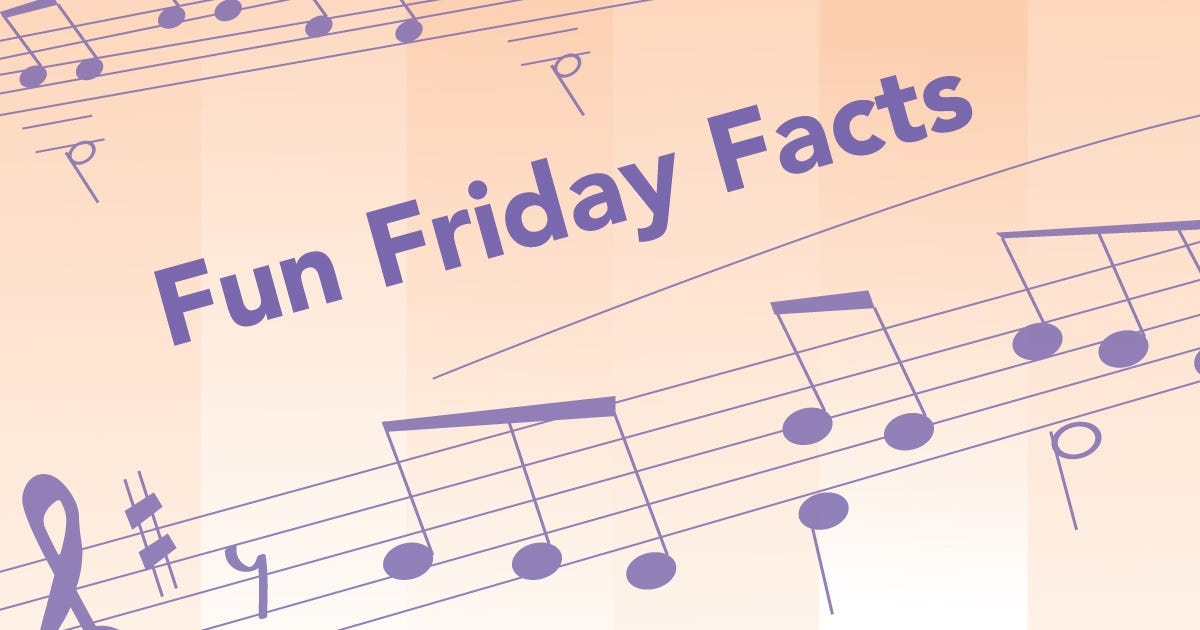 Fun Friday Facts