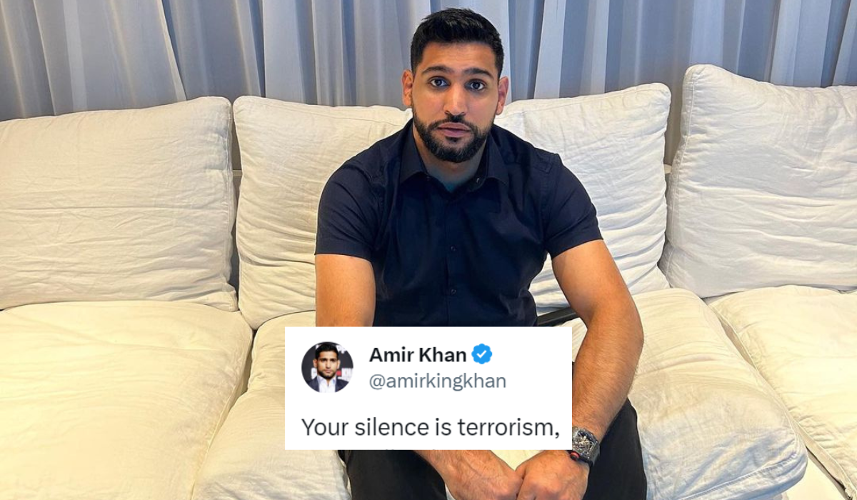 Amir Khan doubles down on pro-Palestine stance | The Express Tribune ...