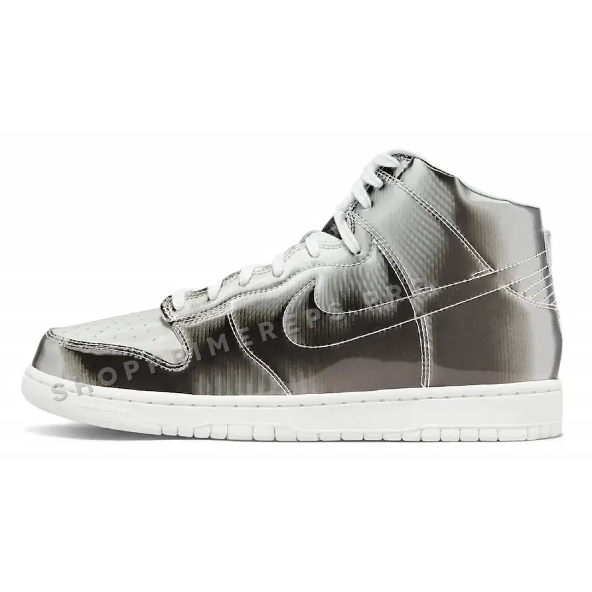 CLOT x Nike Dunk High Metallic Silver Sneaker | by Jerrysmithmlyv | May ...