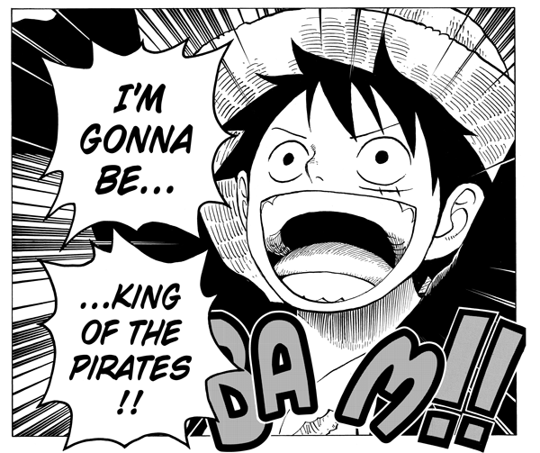 Luffy Drawing New World