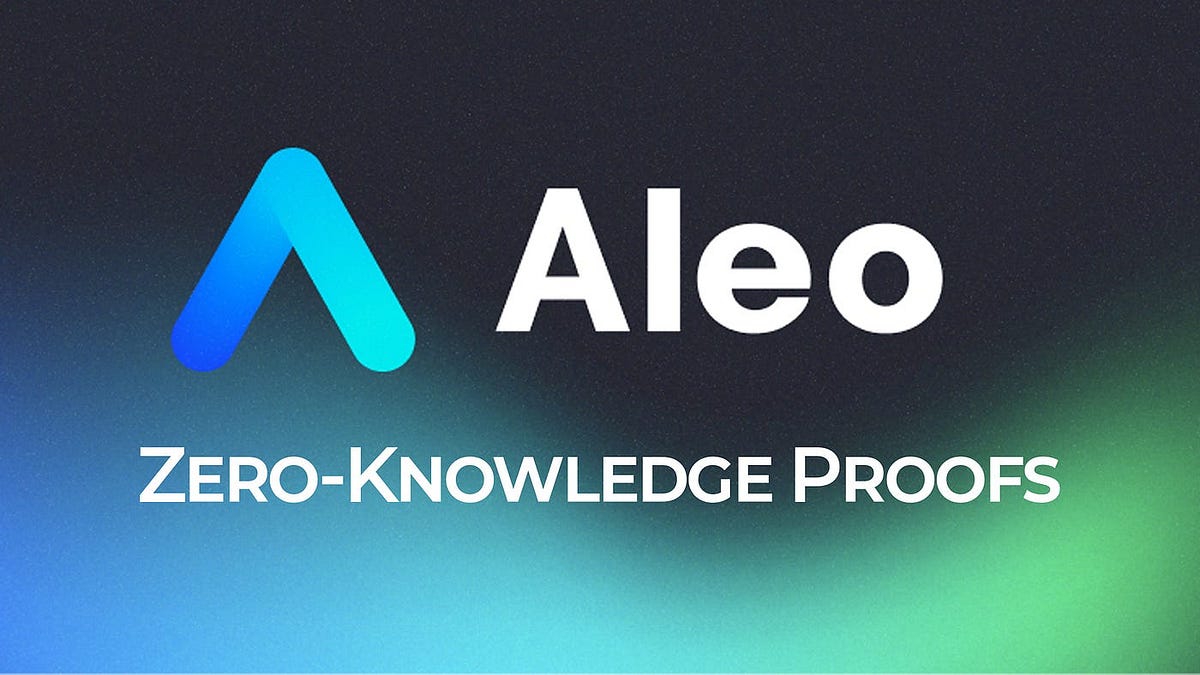 Aleo: Privacy and Smart Contracts on the Blockchain | by MRV | Medium