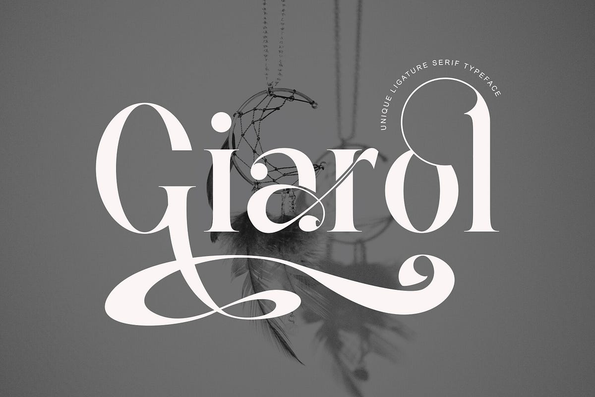 Giarol Font - Digidruid - Medium