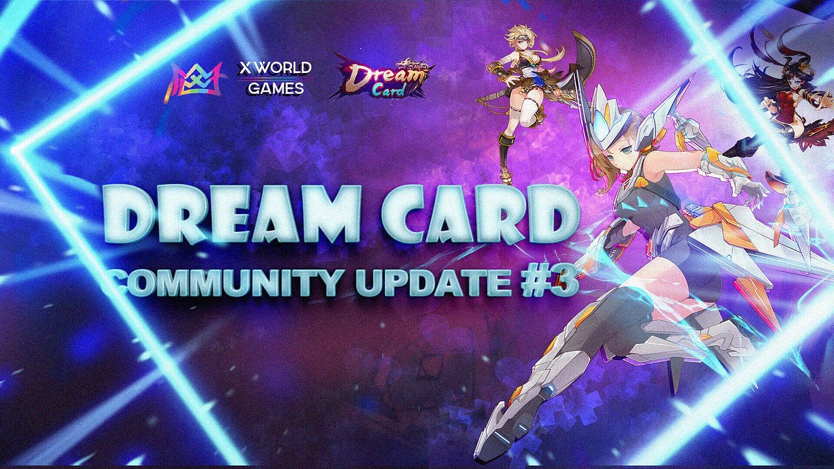 Dream Card | Community Update #3. Woah… this week flew by in a jiffy ...