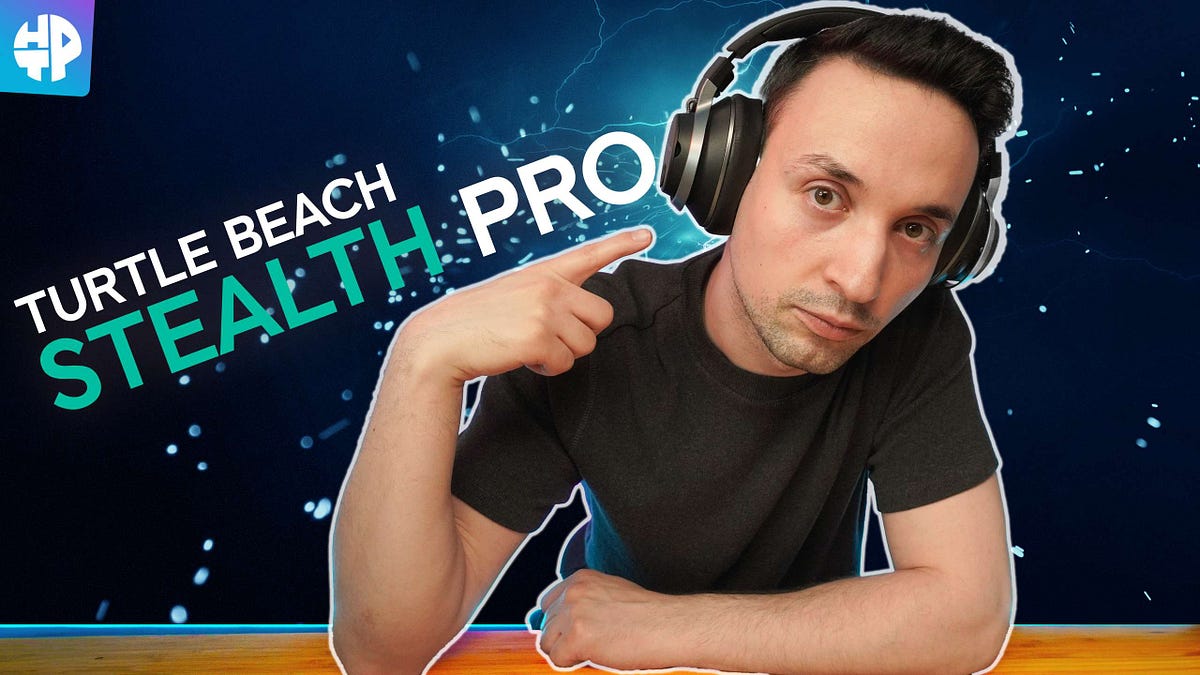 Turtle Beach Stealth Pro with Dual Battery System & Active Noise ...