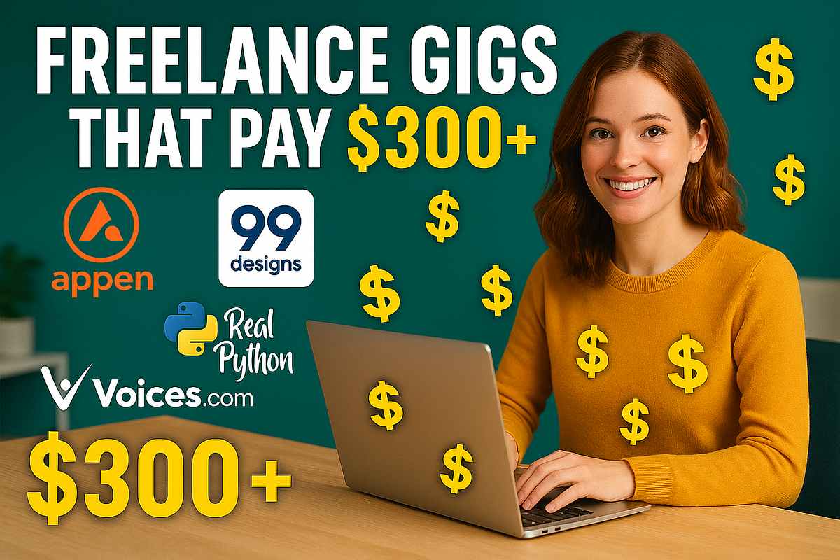 “I Tried 6 Freelance Platforms — Here’s How to Earn $300+ Per Task ...