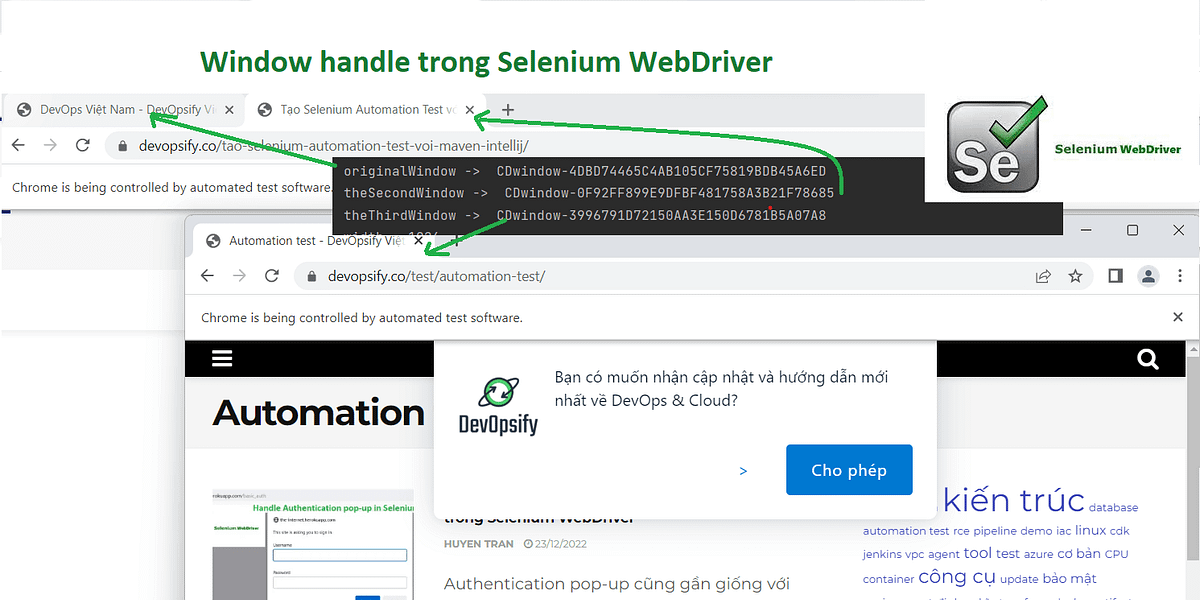 Tutorial: Xử lý nhiều cửa sổ trong Selenium WebDriver | by Huy Ngo | Medium