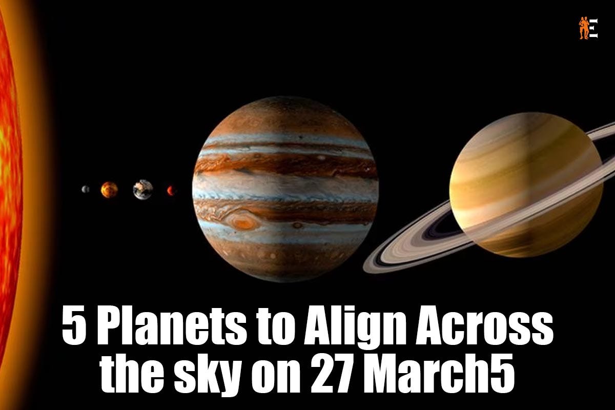 5 Planets to Align Across the sky on 27 March | by The Entrepreneur ...
