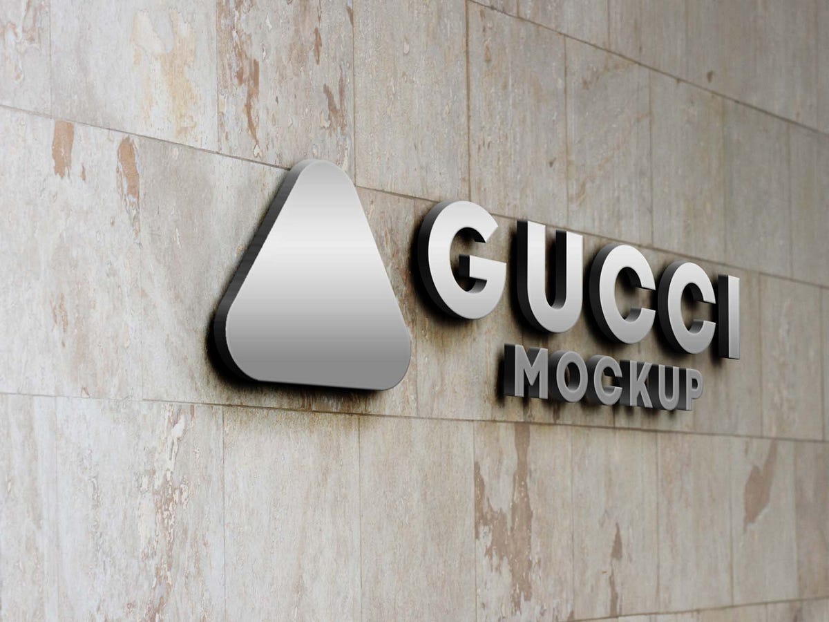 298+ Free Download Sign Wall Logo Mockup Psd Template | by Senabirt ...