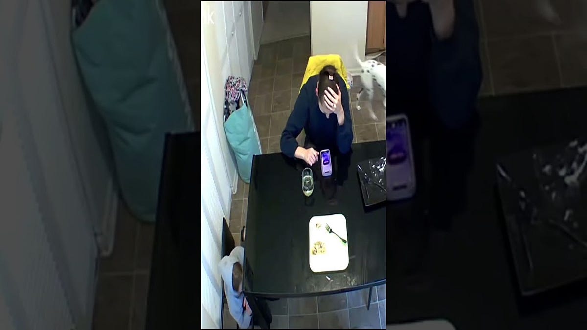 Child Falls Off His Chair | Doorbell Camera Video - Doorbell Camera ...