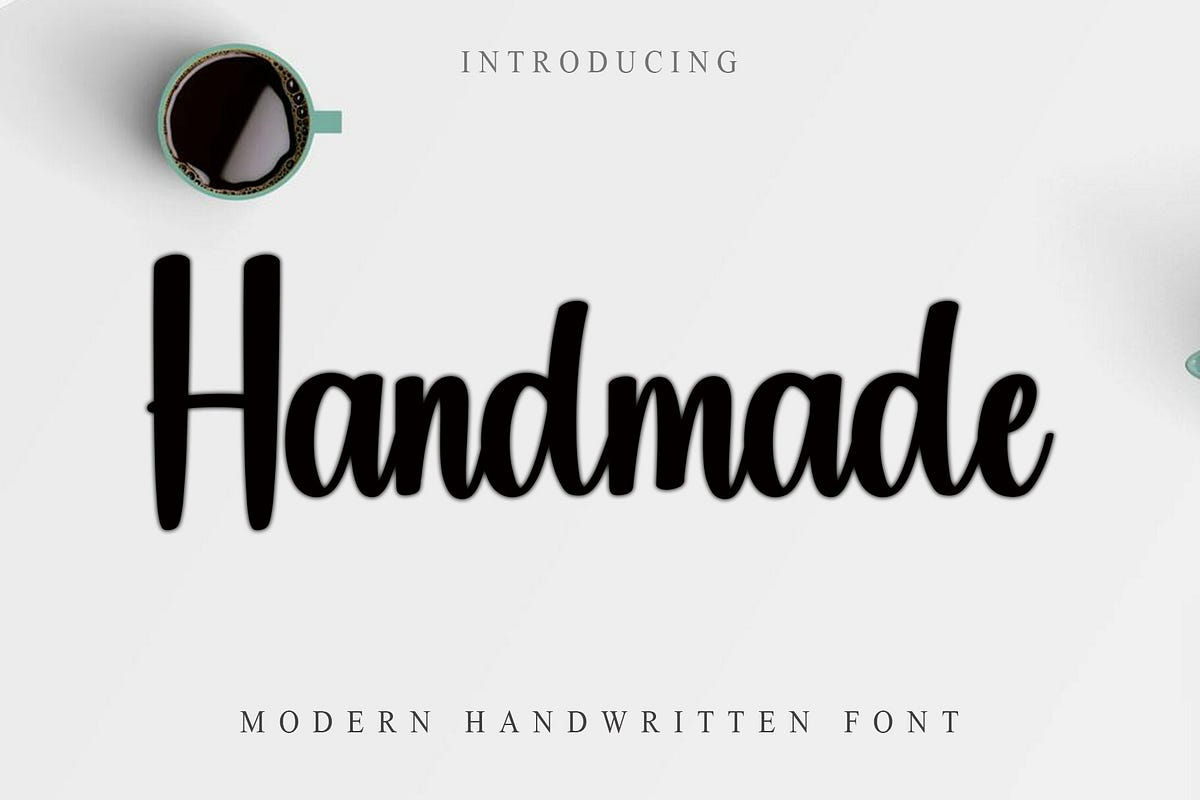 Handmade Font - Colormeister - Medium