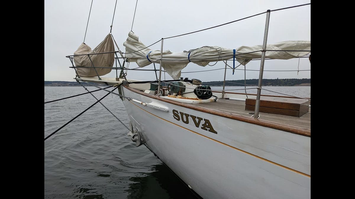 Schooner Suva in Coupeville - The Jet Set - Medium