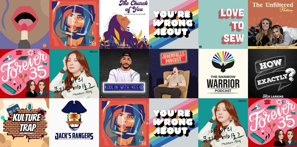 Best Podcast Cover Art: Designs That Captivate & Convert! | by Tonny ...
