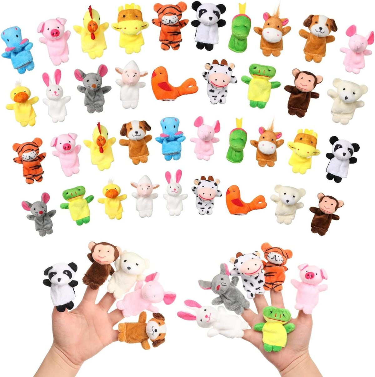 60 Pcs Finger Puppets Set Review: Endless Fun! | by Linda Arthur | Sep ...