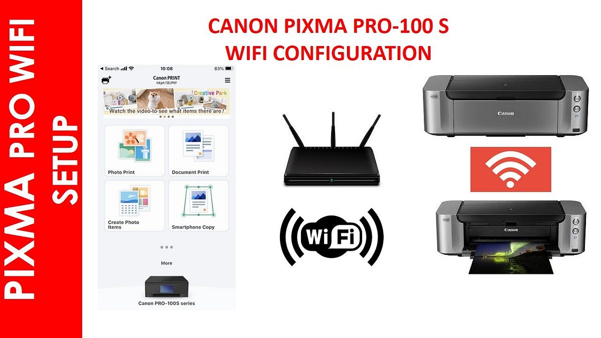 PIXMA Pro-100S Wireless Connection Setup | by Rodbrand | Medium