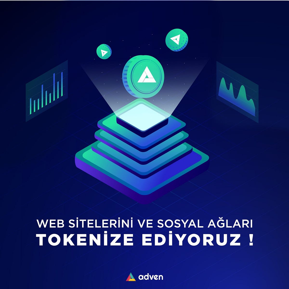Web Sitelerimizi ve Sosyal Ağlarımızı Tokenize Ediyoruz | by Adven Token | Apr, 2024 | Medium