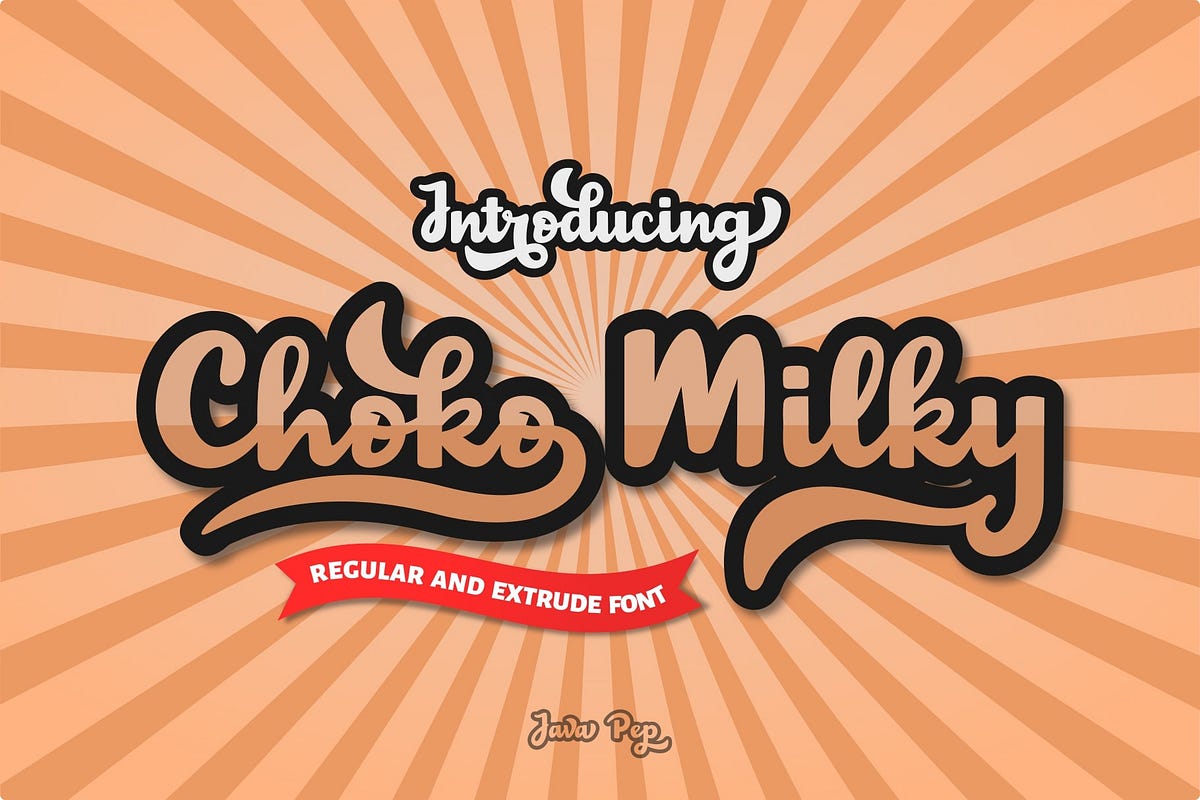 Choko Milky Font - Isabellaink - Medium