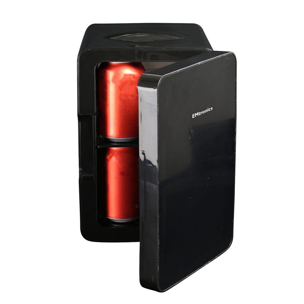 EMtronics 6L Mini Cooler, Compact Fridge Refrigerator with 12V Adapter ...