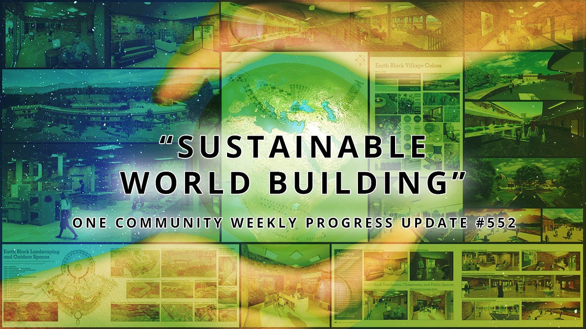 One Community Weekly Progress Update #552 - One Community - Medium