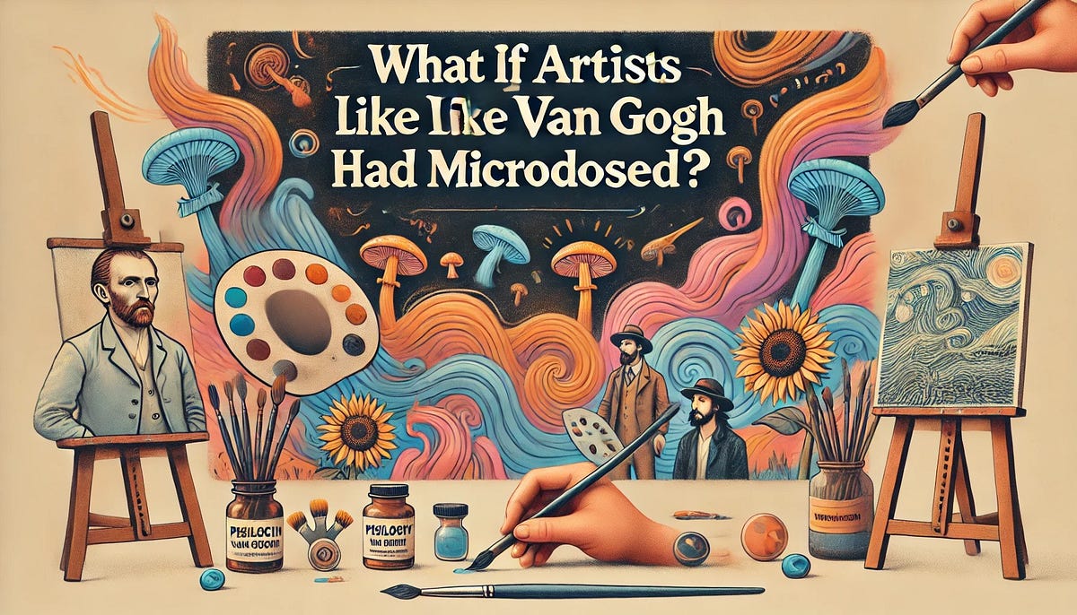 What if Artists Like Van Gogh Had Microdosed? | by Rachel Grey | Aug ...