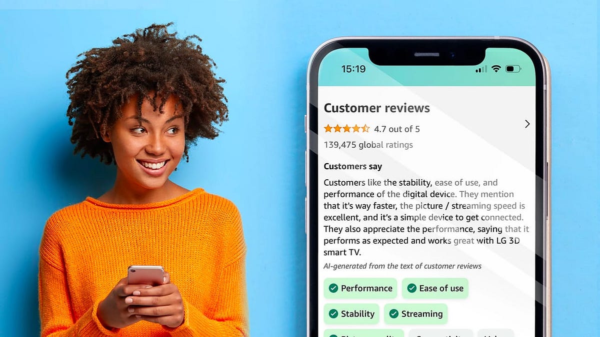 Amazon Introduces Generative AI for Enhanced Customer Reviews | by DannyOnDemand | Medium